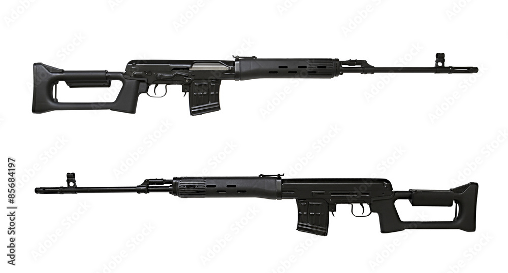 Dragunov sniper rifle gun Stock Photo | Adobe Stock