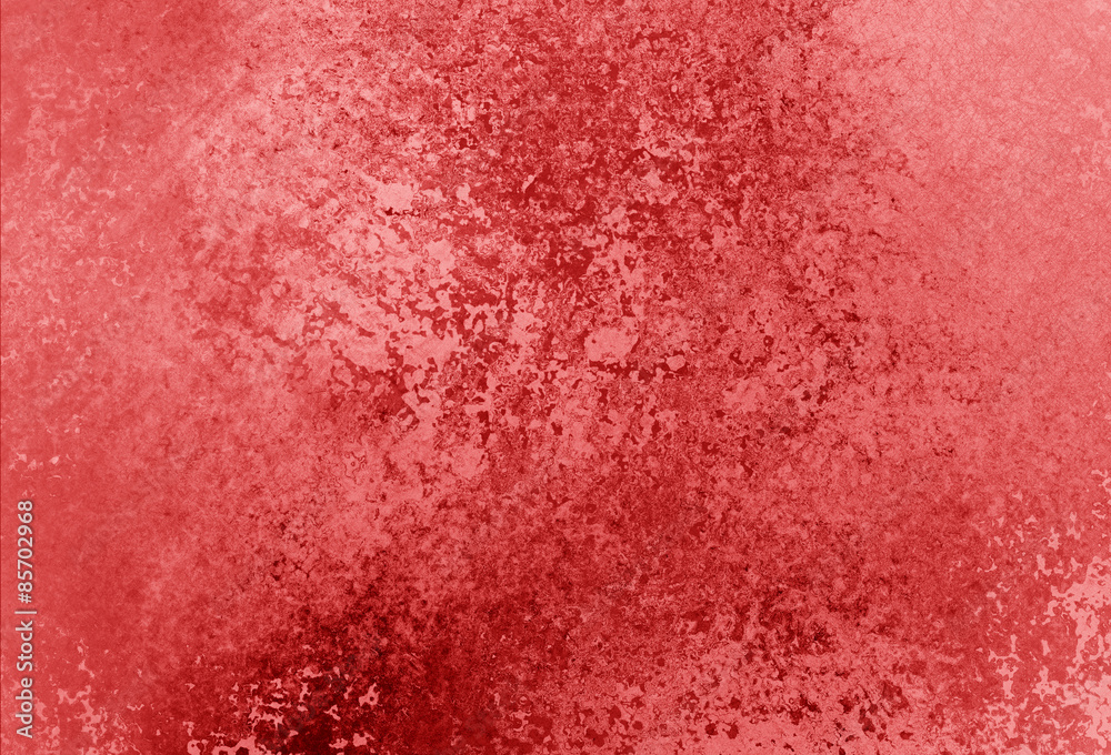 shiny red background. messy smeared red paint with grunge distressed ...