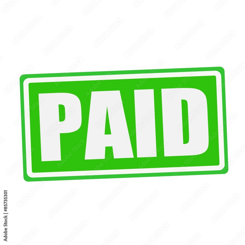 Paid Stamp Image Adobe