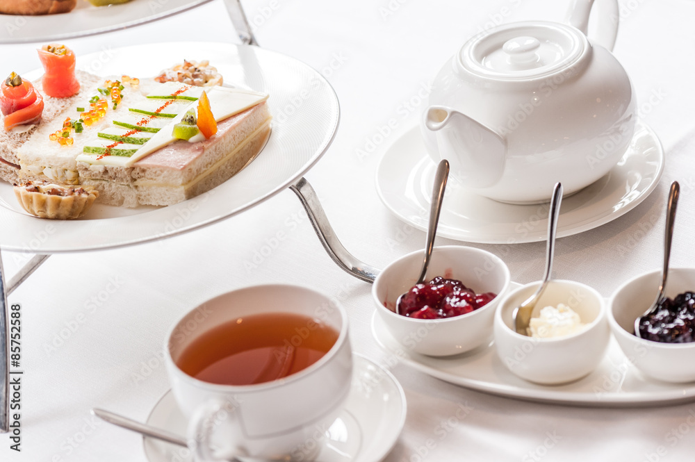 afternoon tea Stock Photo | Adobe Stock