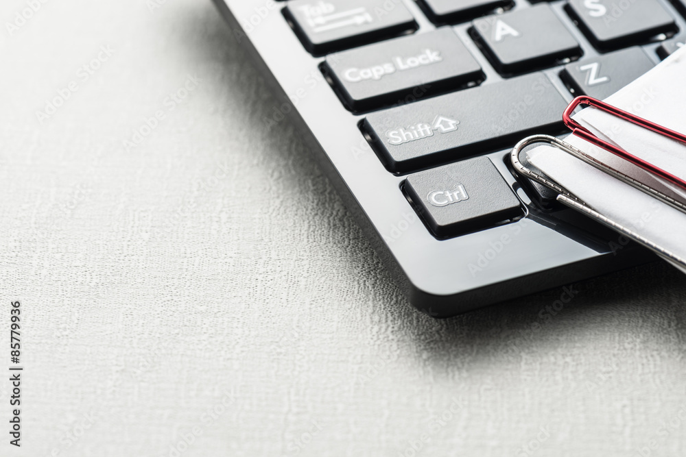 Office table. Daily routine of work. Stock Photo | Adobe Stock