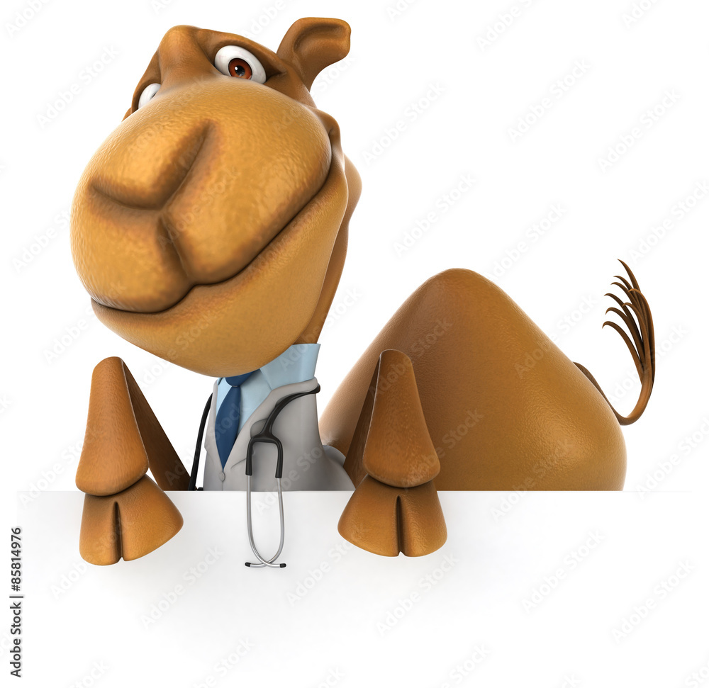 Fun camel Stock Illustration | Adobe Stock