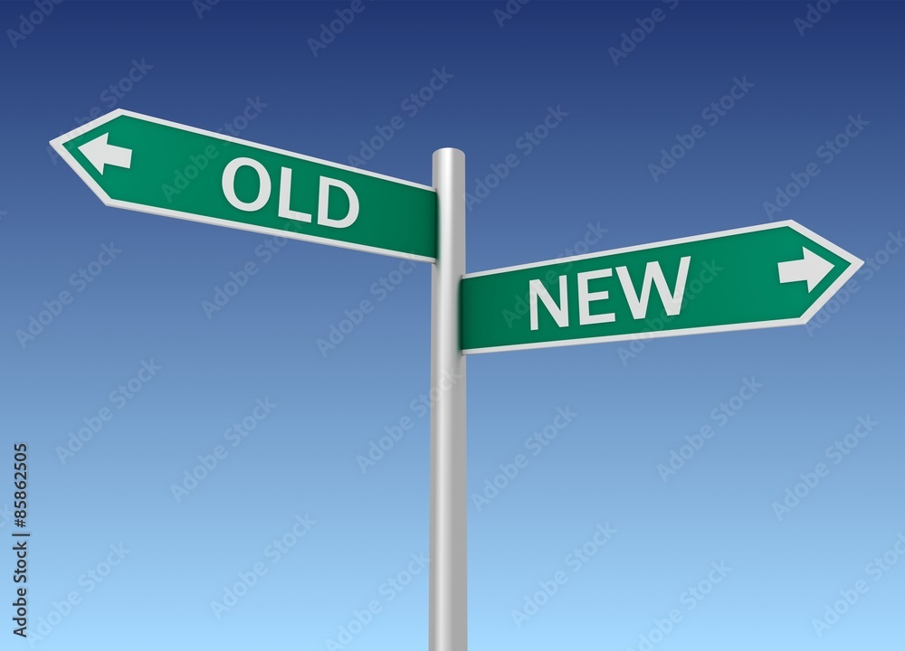 old new Stock Illustration | Adobe Stock