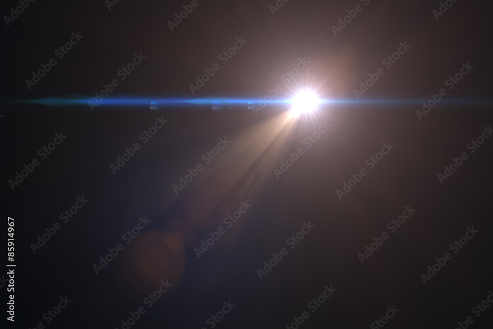 Lens flare effect Stock Illustration | Adobe Stock