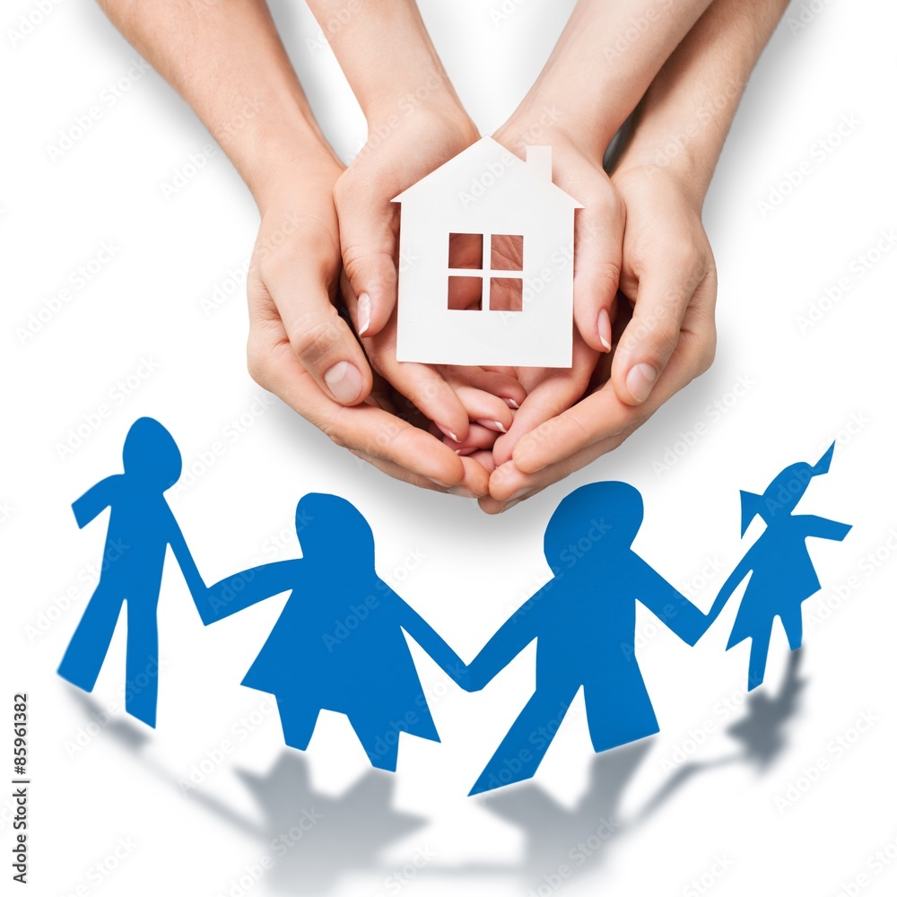 Origami, Family, Paper. Stock Photo | Adobe Stock