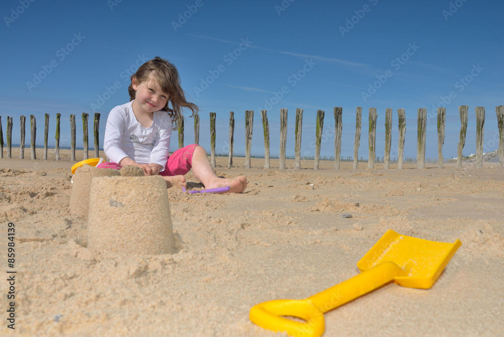 vacances à la plage Stock Photo | Adobe Stock