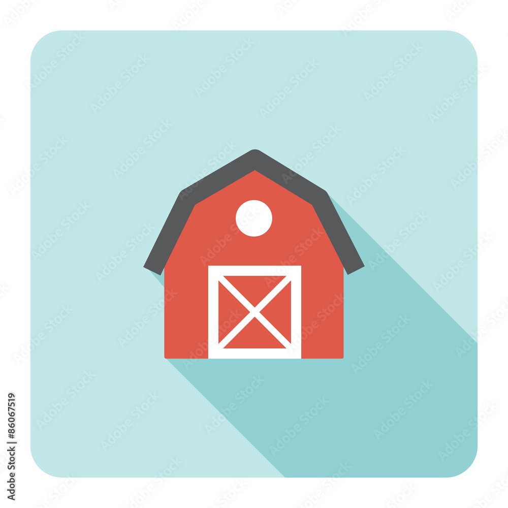 Red Barn Icon