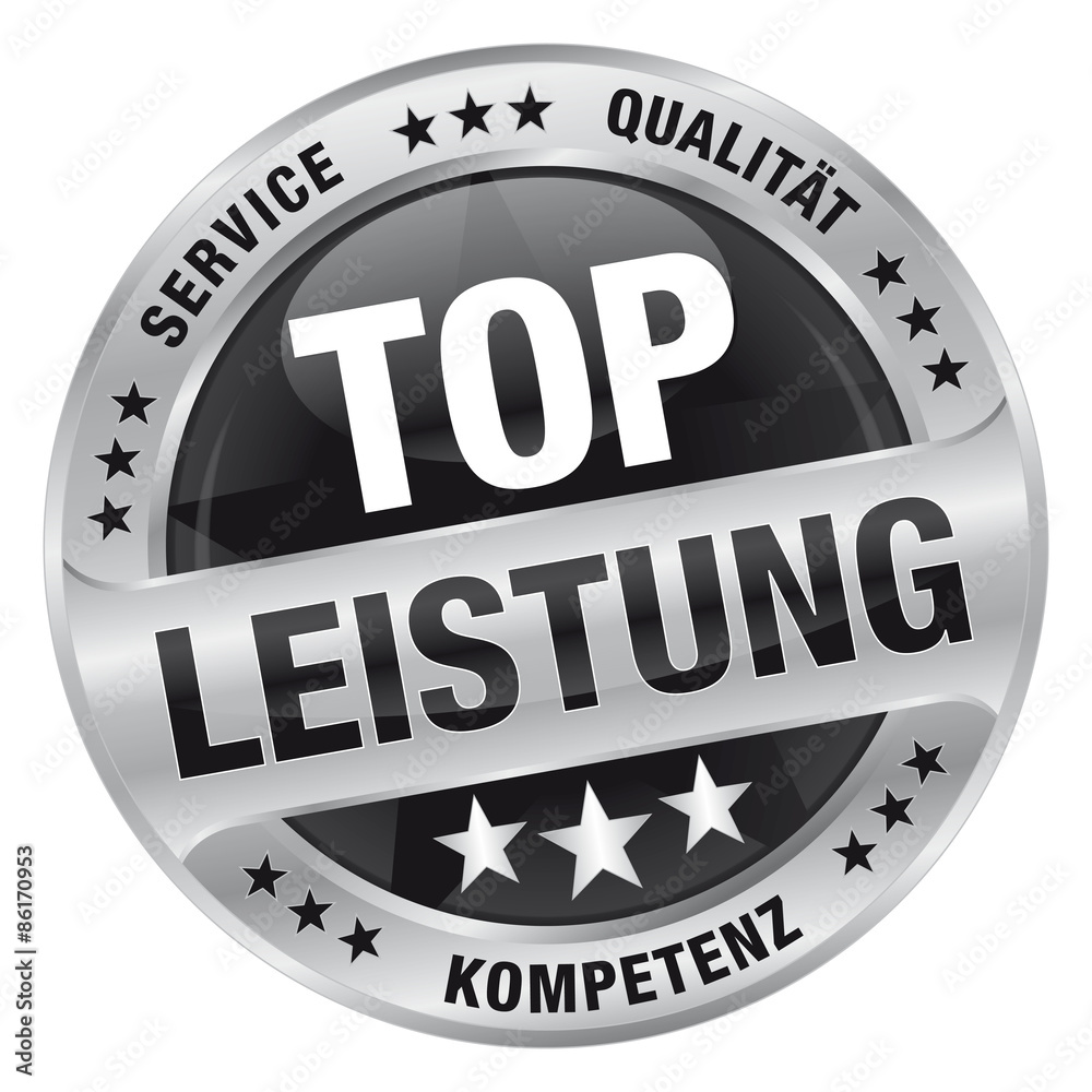 Top Leistung - Service, Qualität, Kompetenz Stock Vector | Adobe Stock