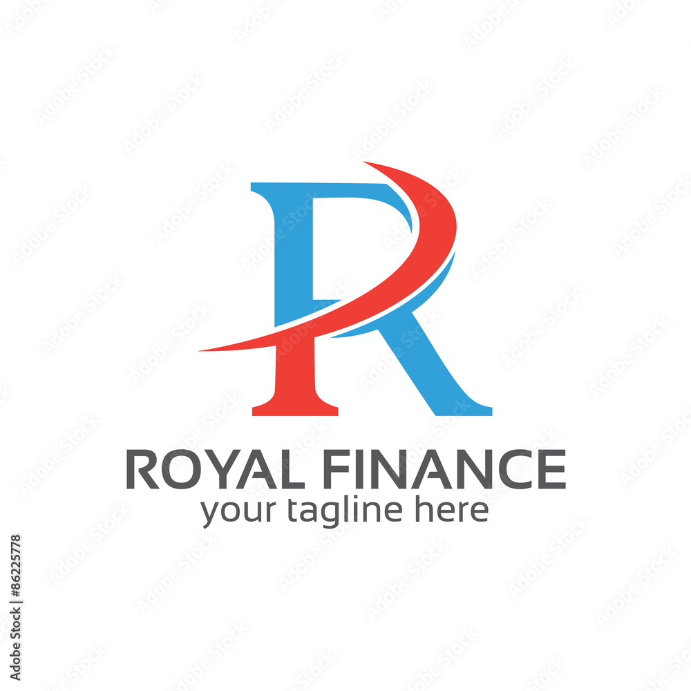 Business corporate Letter R logo design vector. Letter R symbol vector ...