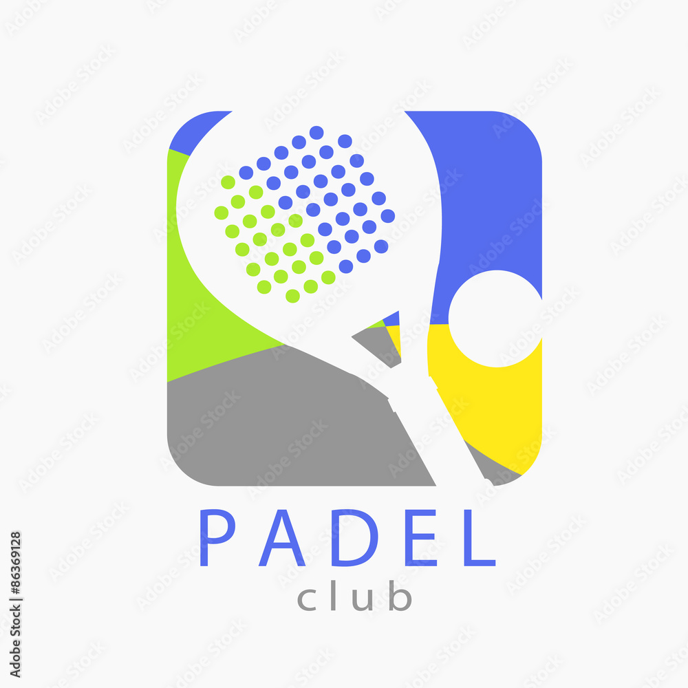Logo paddel club Stock Vector | Adobe Stock