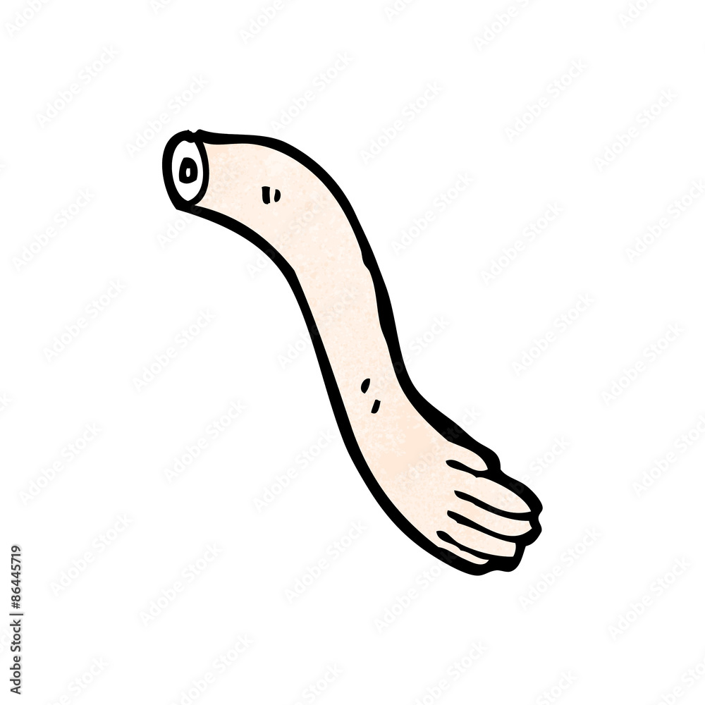 cartoon severed arms Stock Vector | Adobe Stock