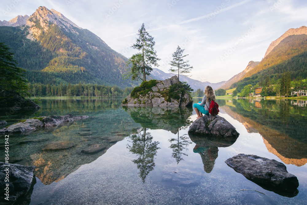 Berchtesgaden - Ramsau - Hintersee Stock Photo | Adobe Stock