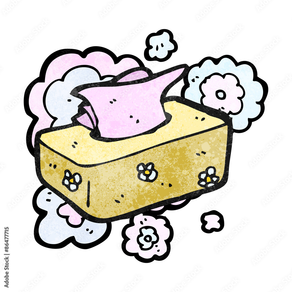 cartoon tissue box Stock Vector | Adobe Stock
