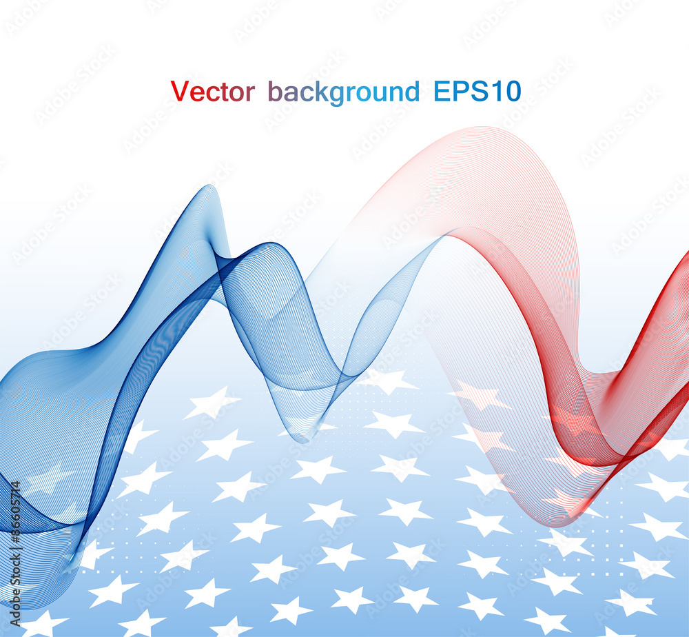 American flag, abstract background of the Stock Vector | Adobe Stock