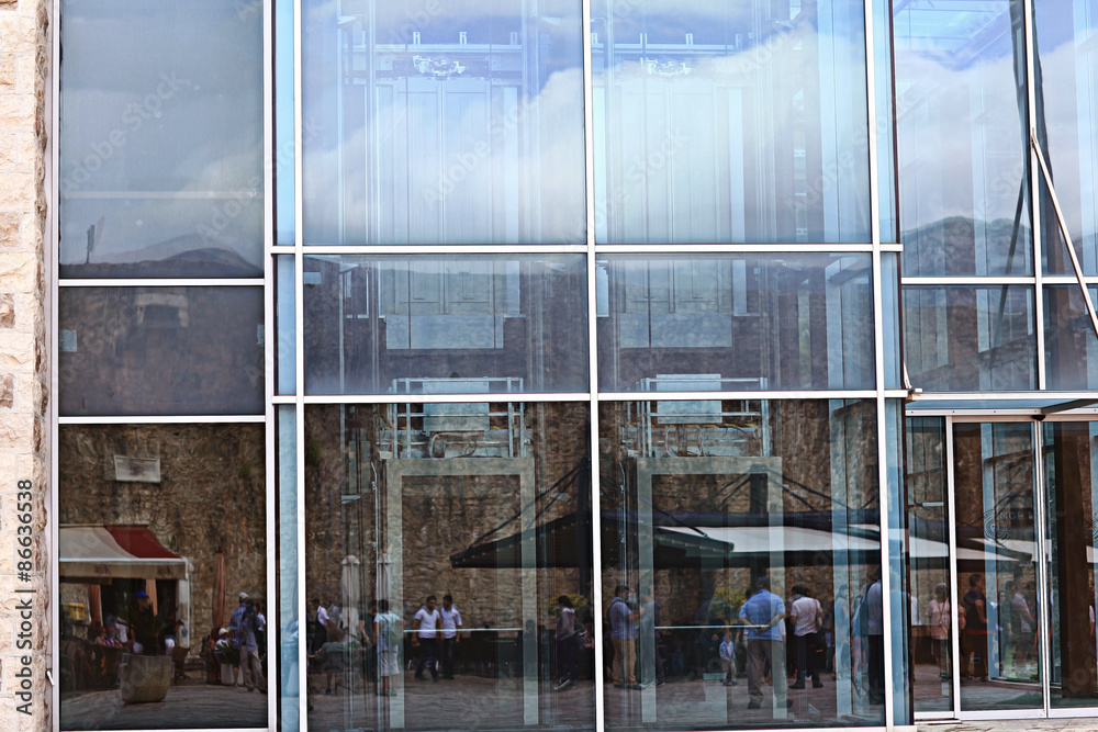 Glass Building Reflections