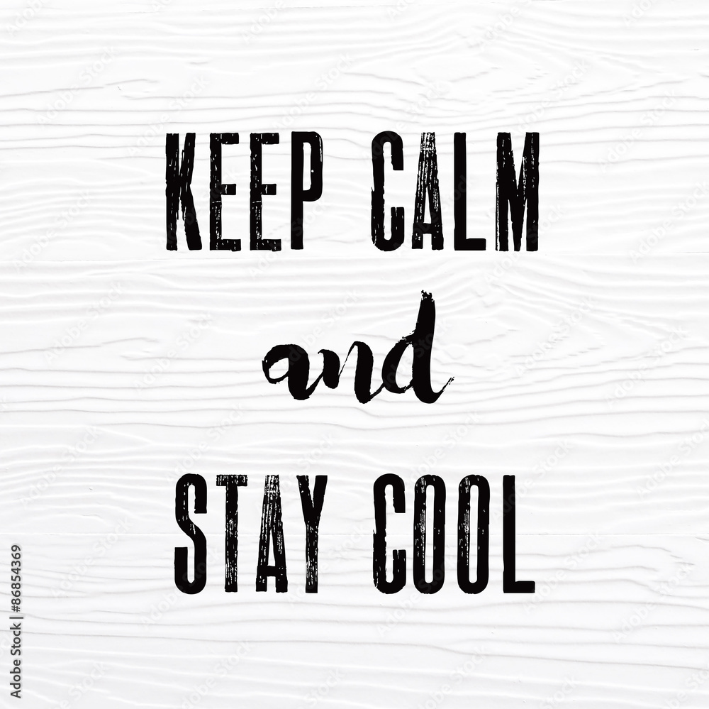 Keep Calm White Png