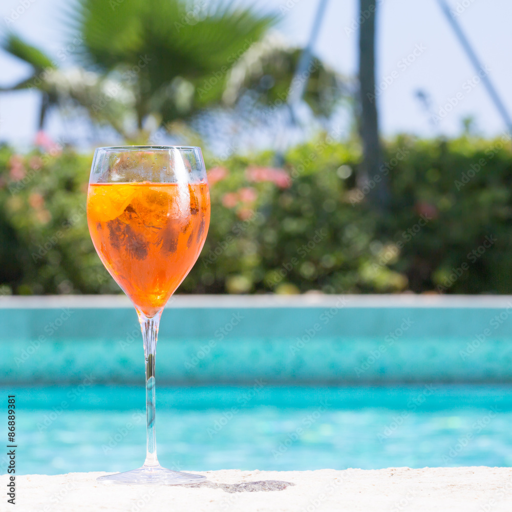 Glass of Aperol Spritz Stock Photo | Adobe Stock