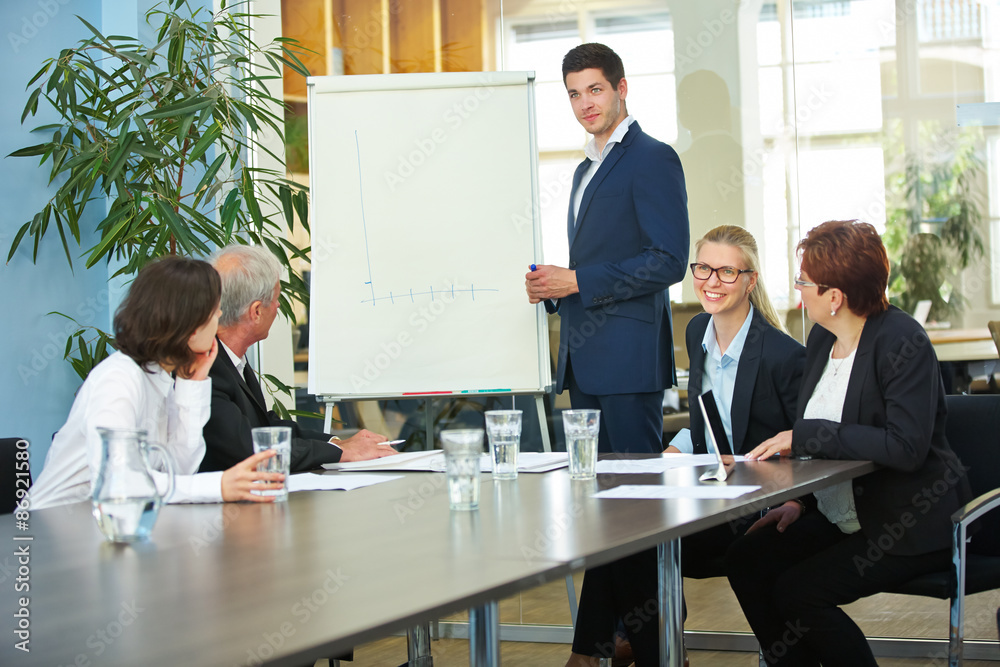 Business Meeting im Konferenzraum Stock Photo | Adobe Stock