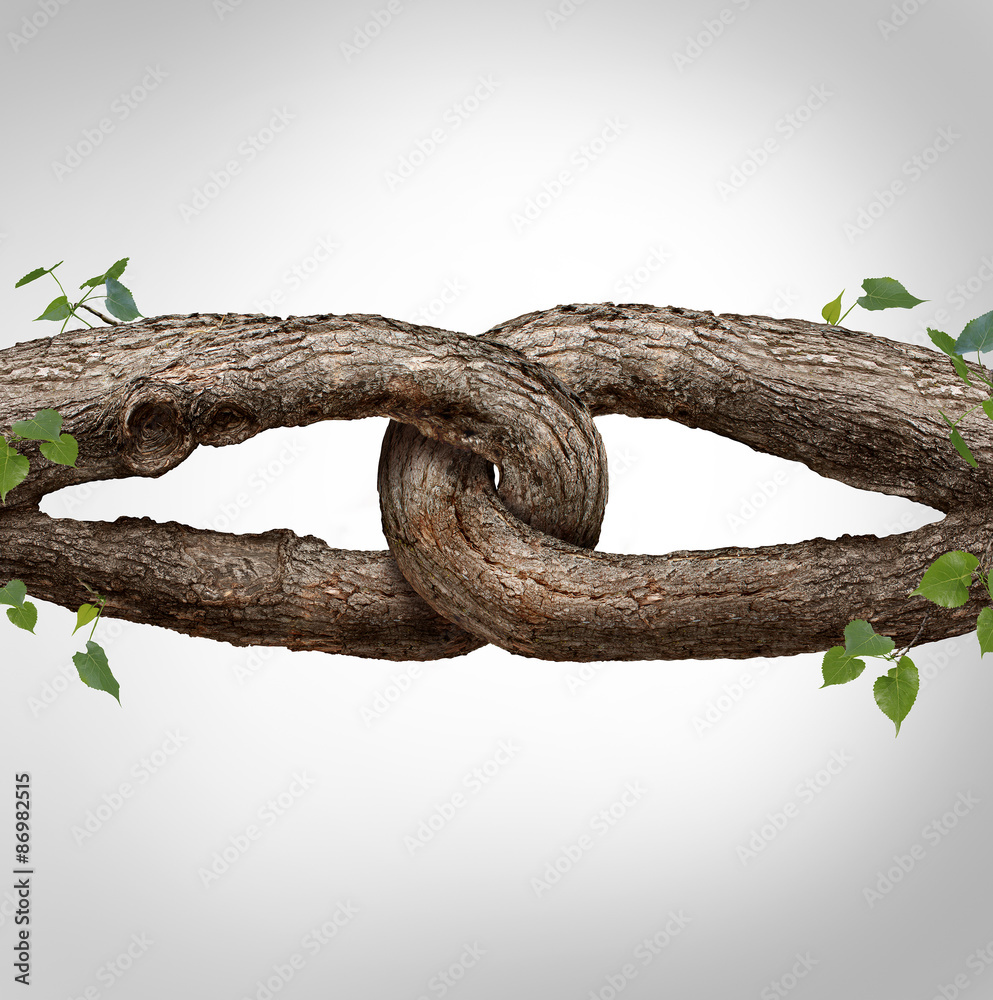 Strong Chain Concept Stock Illustration | Adobe Stock