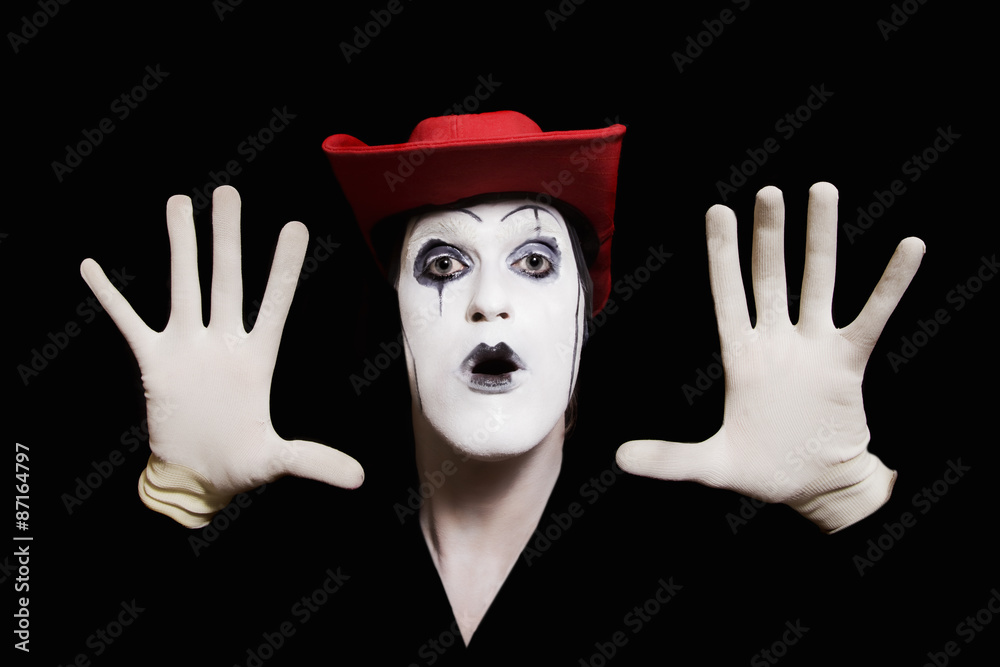 Screaming Mime Face