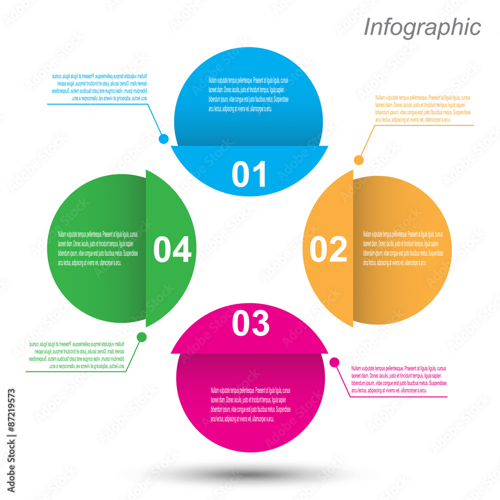 Infographic design template .Idea to display , statistics. Stock Vector ...