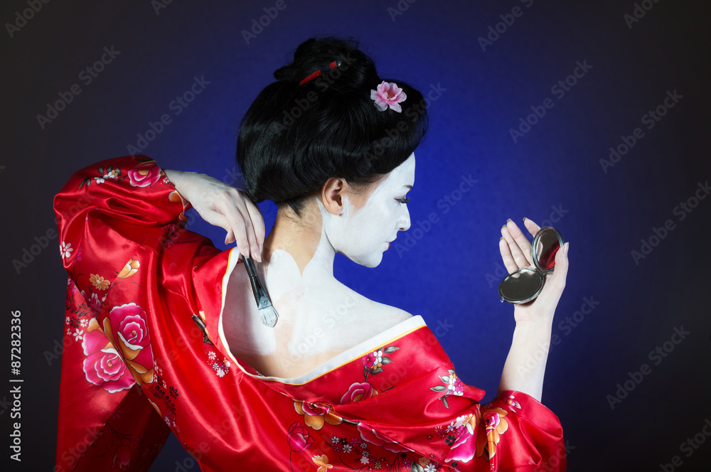 How To Apply Geisha Girl Makeup | Saubhaya Makeup