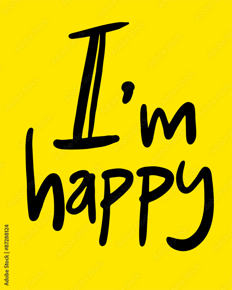 funny happy symbol sign Stock Vector | Adobe Stock