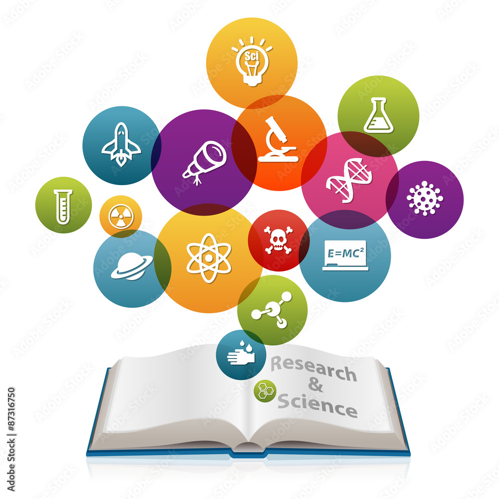 Science Knowledge Concept Stock Illustration | Adobe Stock