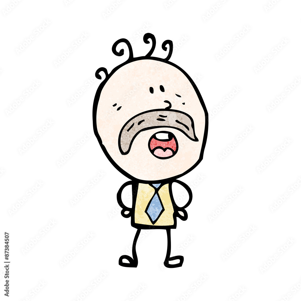 cartoon dad Stock Vector | Adobe Stock