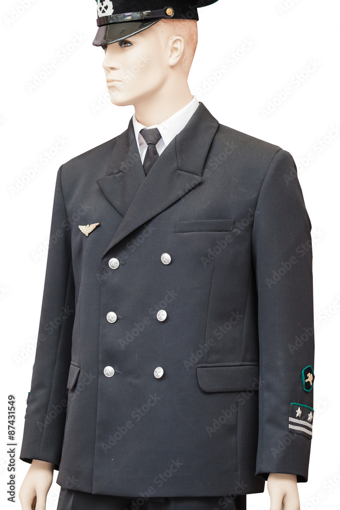 old railway worker uniforms Stock Photo | Adobe Stock