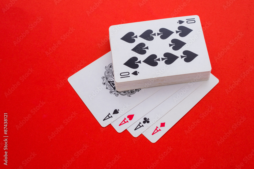 Playing cards isolated Stock Photo | Adobe Stock