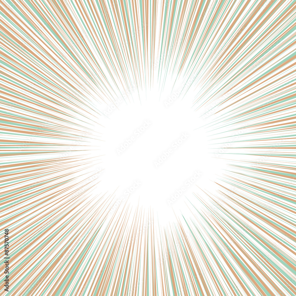 Radial speed, bubble comic speech, vector format Stock Vector | Adobe Stock