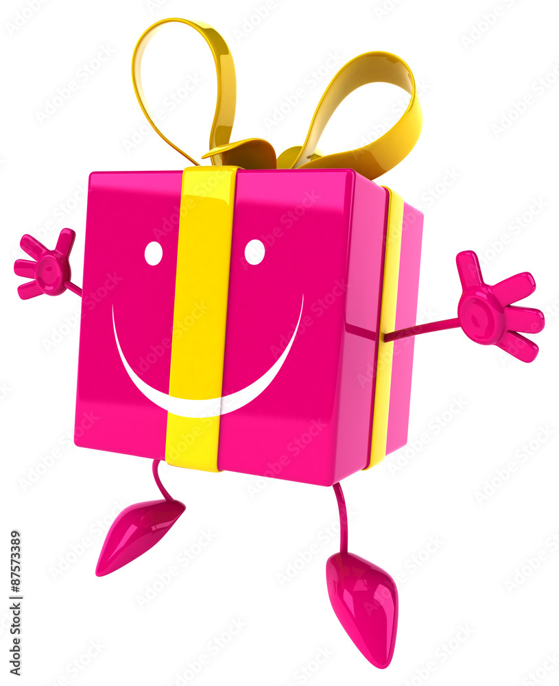 Fun gift Stock Illustration | Adobe Stock
