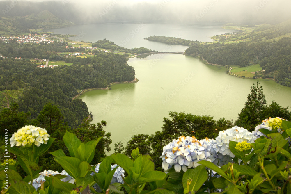 Sete Cidades, Azores Stock Photo | Adobe Stock