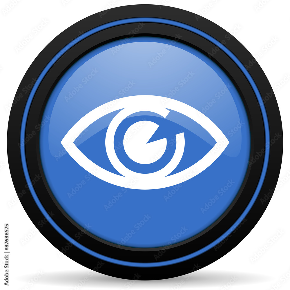 eye icon view sign Stock-Illustration | Adobe Stock