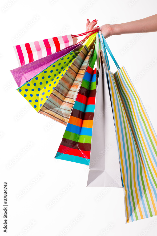 Colorful packages. Stock Photo | Adobe Stock