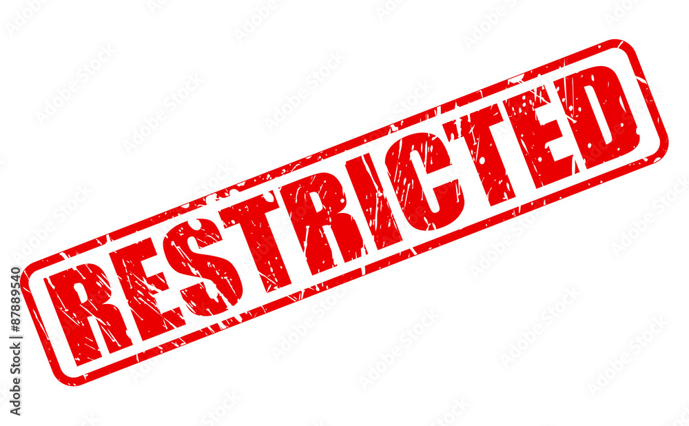 Restricted Stamp