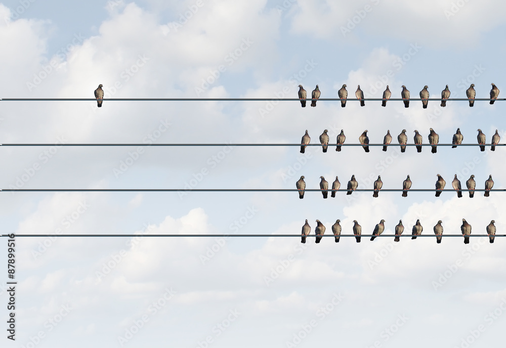 Individuality Symbol Stock-Illustration | Adobe Stock