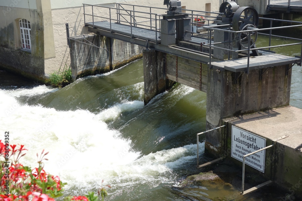 Wehr in Bamberg Stock-Foto | Adobe Stock