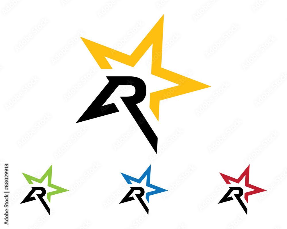 Star letter logo symbol Stock-Vektorgrafik | Adobe Stock