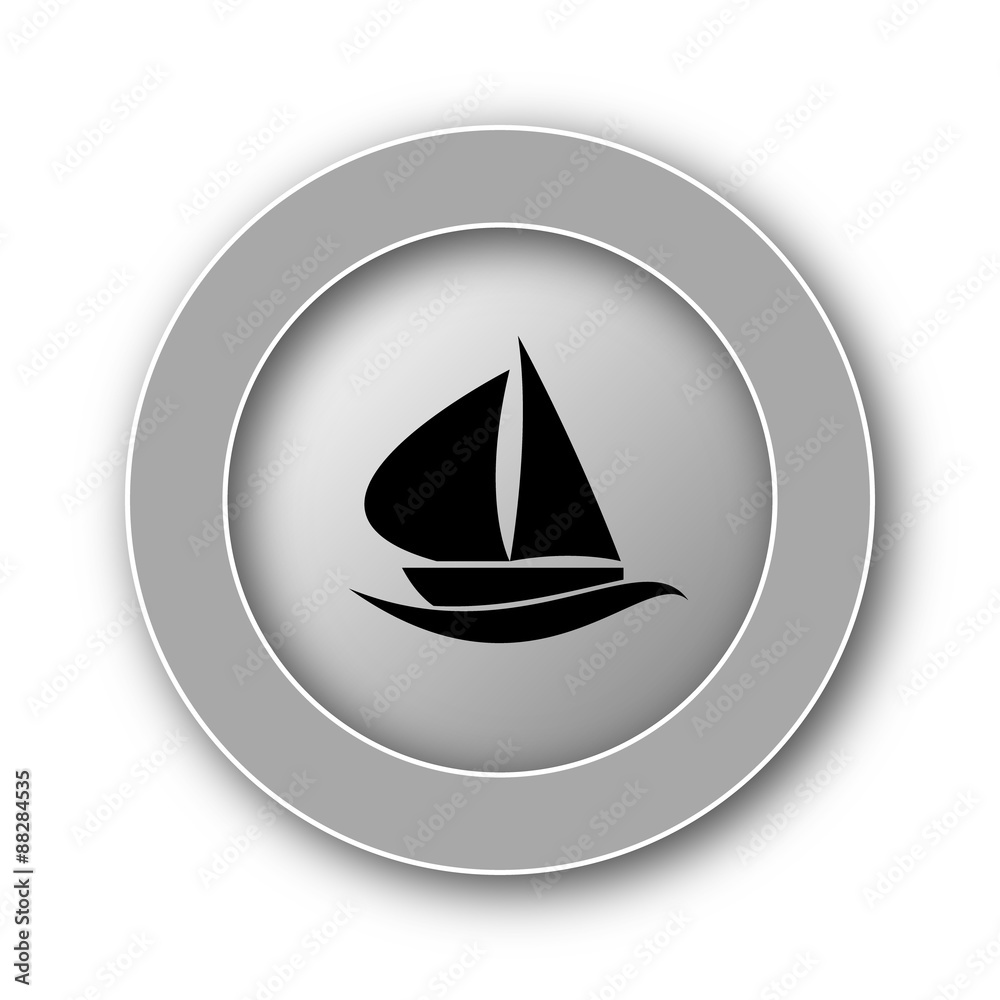 Sailboat icon Stock Illustration | Adobe Stock