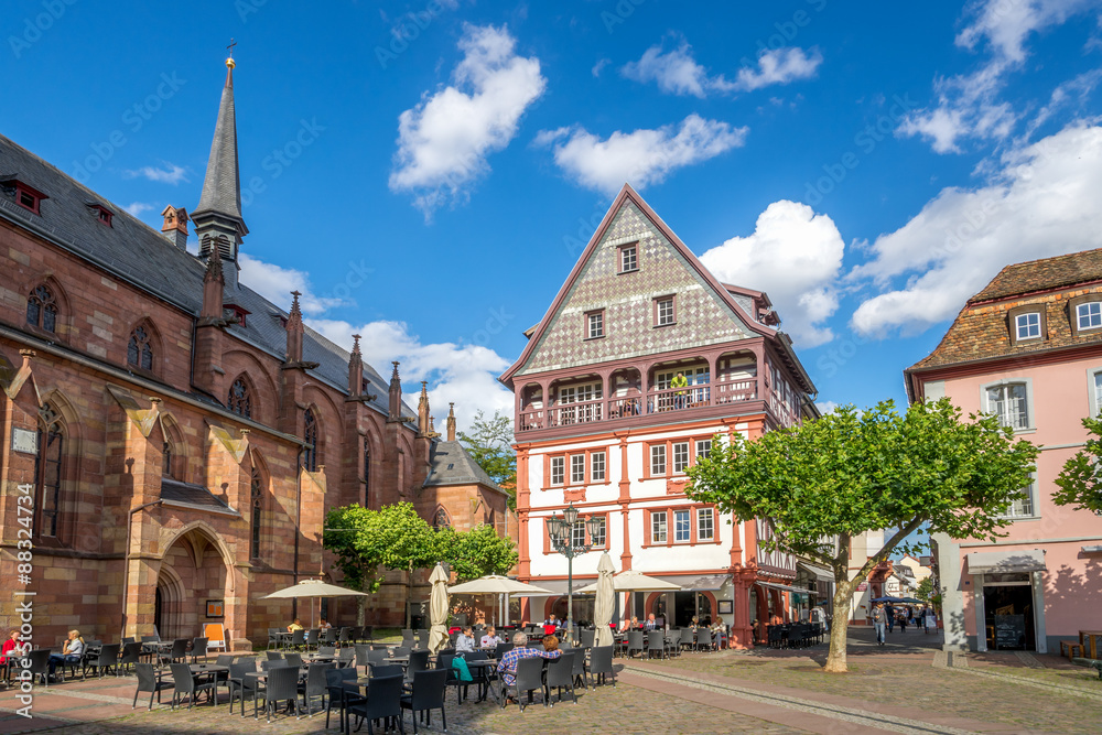 Altstadt Neustadt an der Weinstraße Stock-Foto | Adobe Stock