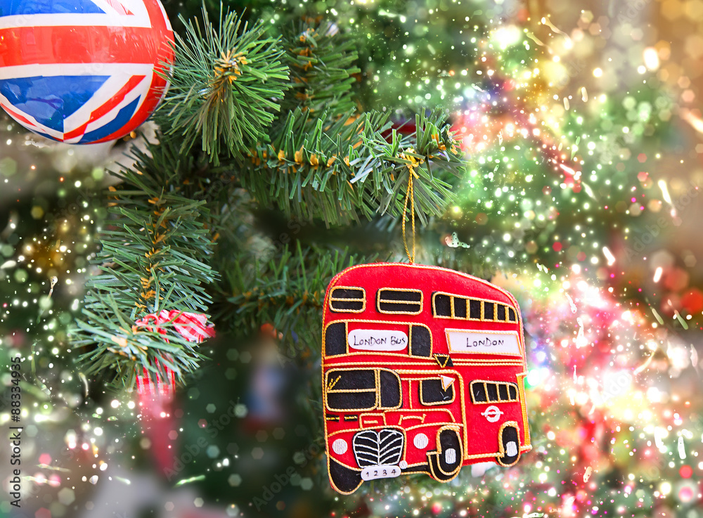 British style christmas tree Stock Photo | Adobe Stock