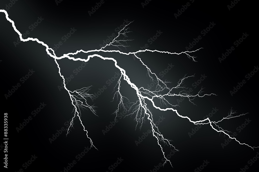 Lightning Stock Illustration | Adobe Stock