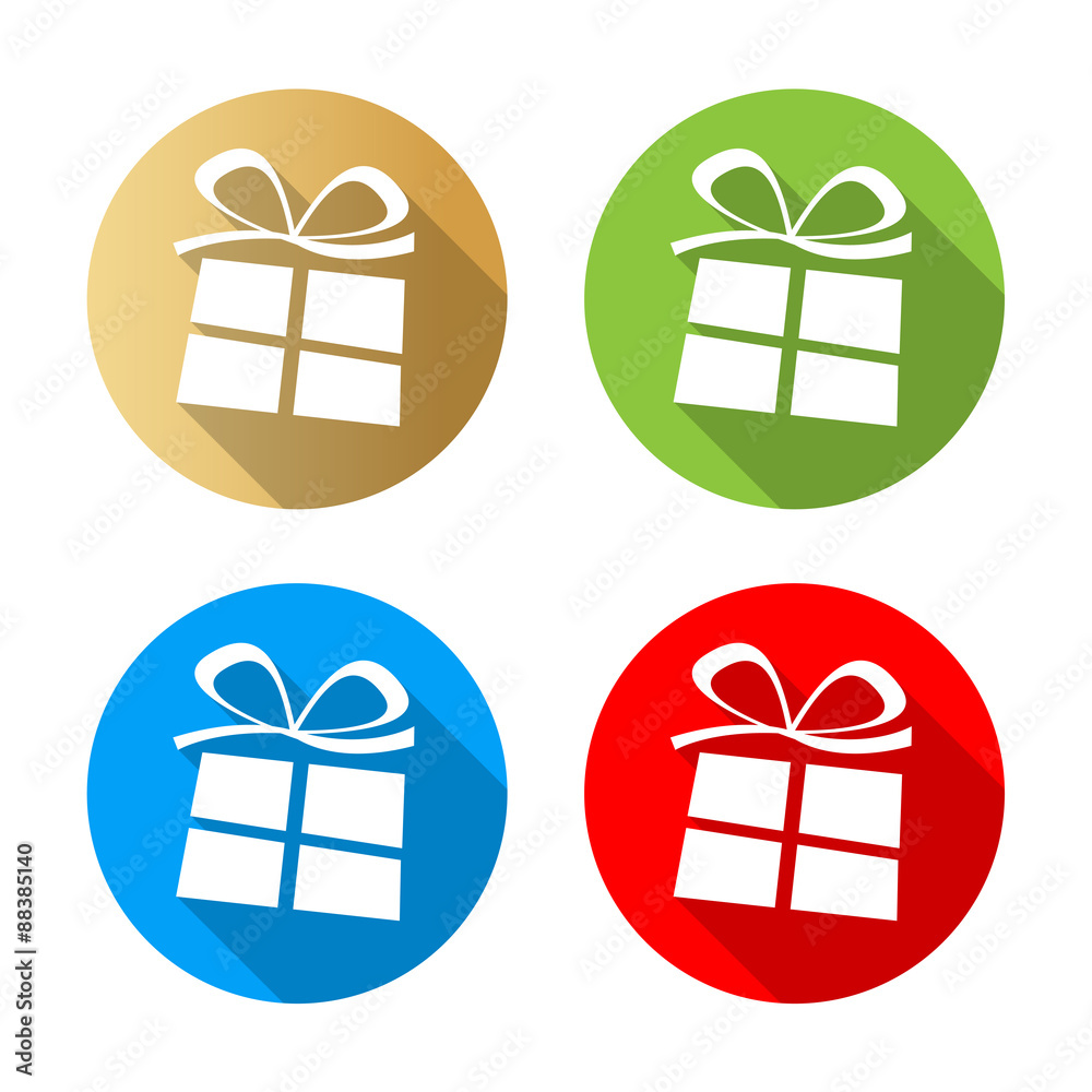 Picto cadeau Stock Vector | Adobe Stock