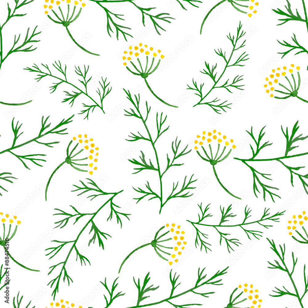 Fennel Flower Vector