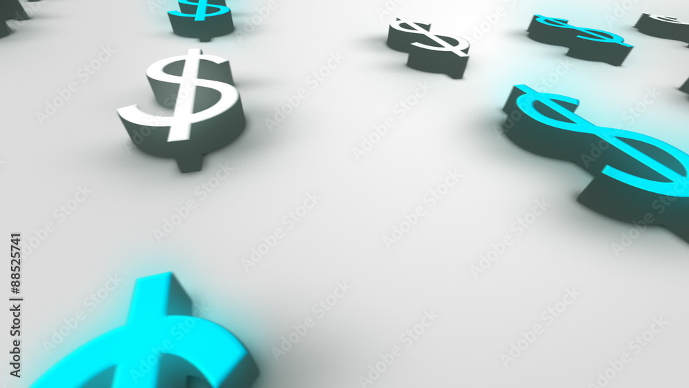 American Currency Dollar Loopable Background, A Full HD, 1920x1080 ...