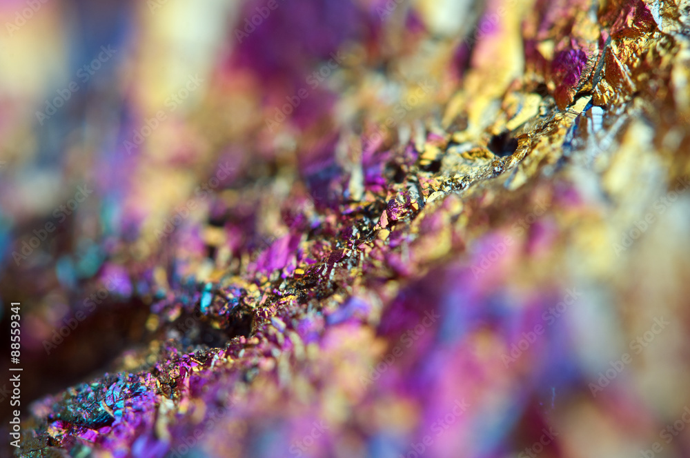 Thin layer of the titan on a quartz surface Macro Stock Photo | Adobe Stock