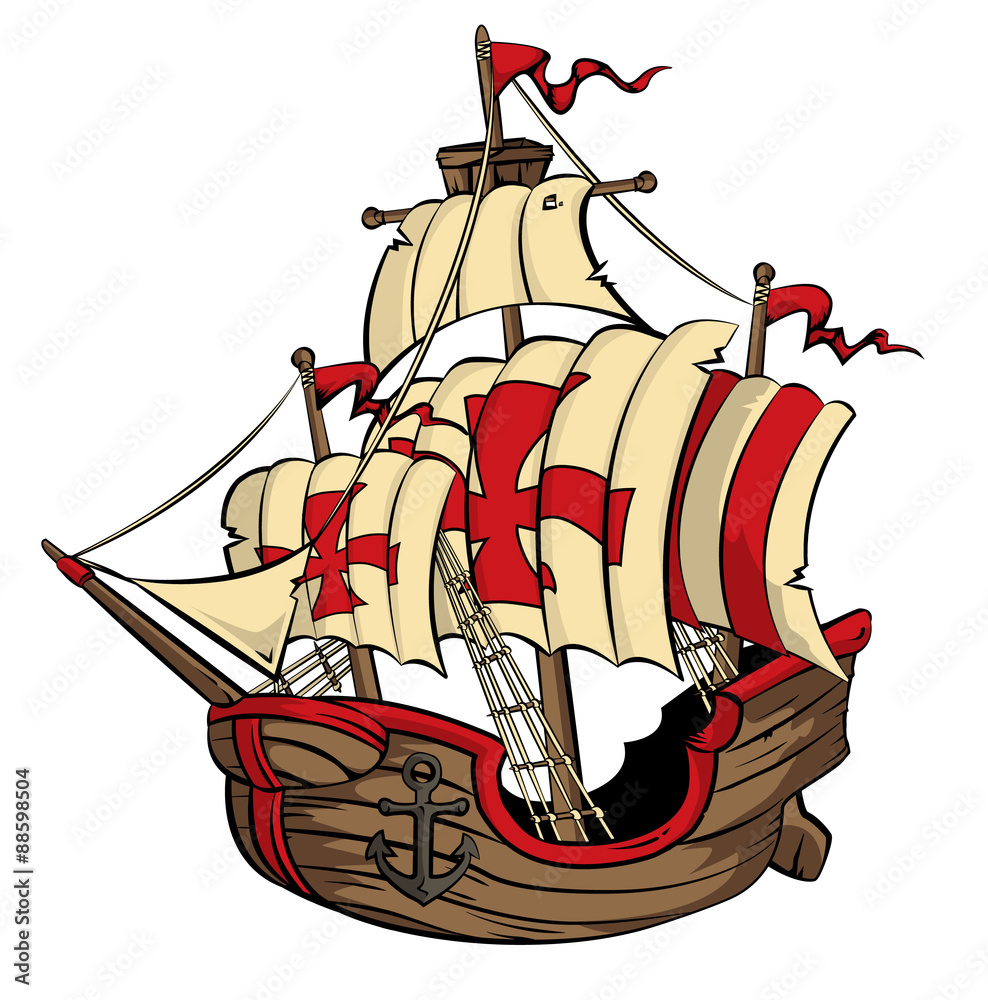 Spanish Ship Clip Art