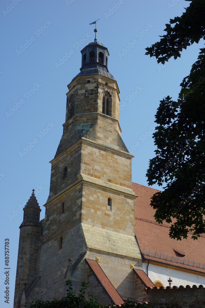 St. Georg Kirche in Amberg Stock Photo | Adobe Stock